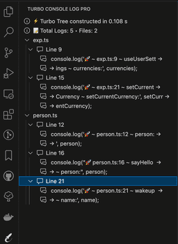 Pro - Turbo Console Log