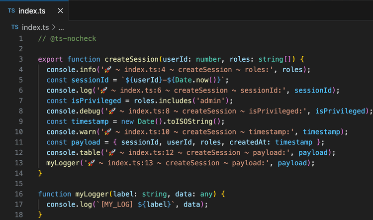 Turbo Console Log Pro Professional Javascript Typescript Debugging